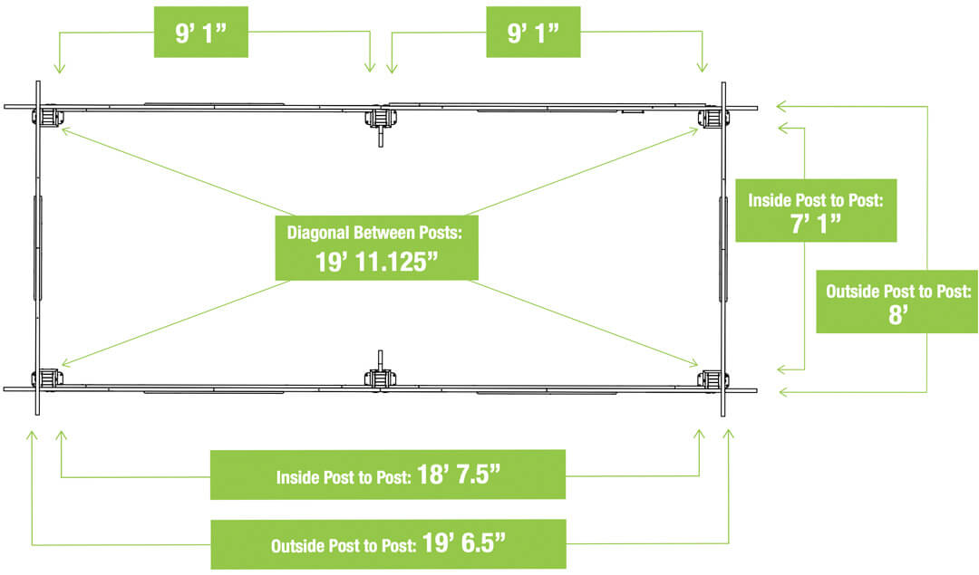 10 x 22 Meridian Pergola
