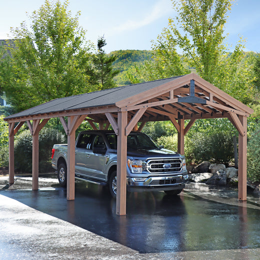 Wood Carports | Carport Pavilion | Yardistry CA